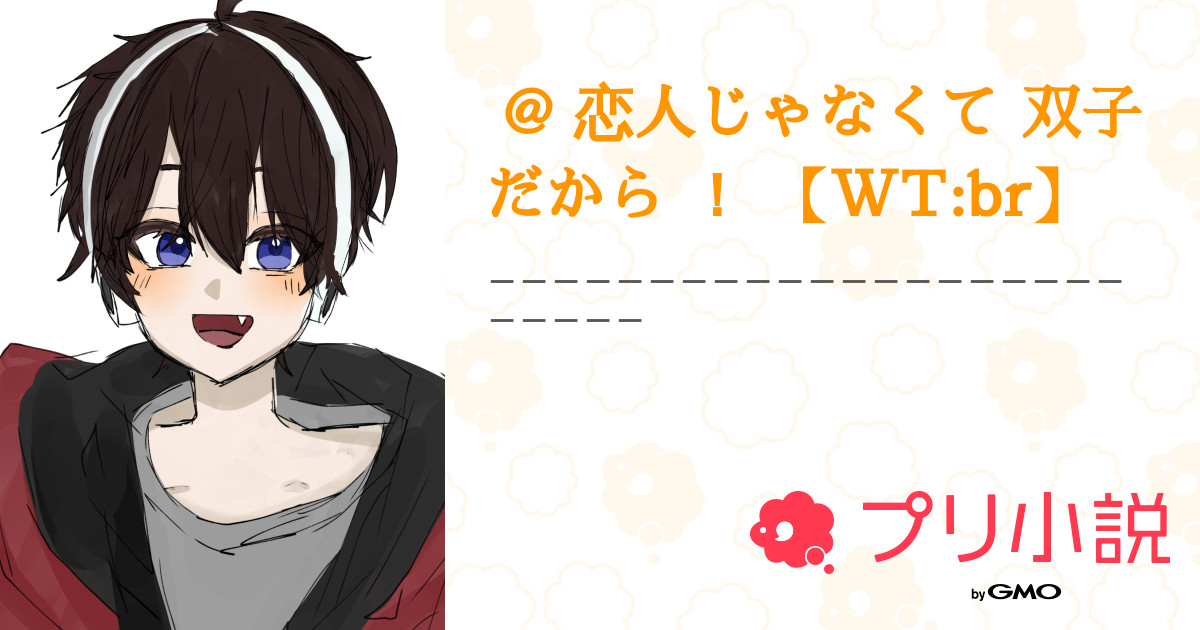 @ 恋人じゃなくて 双子だから ！ 【WT:br】 - 全8話 【連載中】（ 羅這 詠紅 @ スランプやばいさんの夢小説） | 無料スマホ夢小説ならプリ小説 byGMO